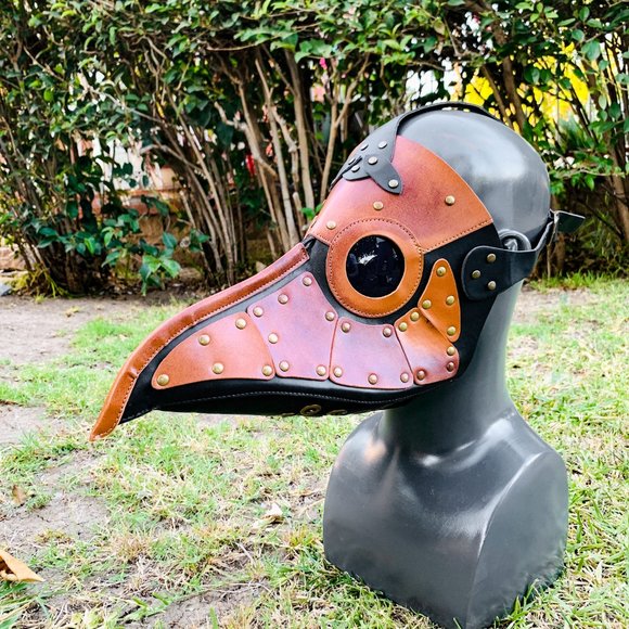 UniMasquerade | Other | Halloween Steampunk Full Face Doctor Mask Brown ...